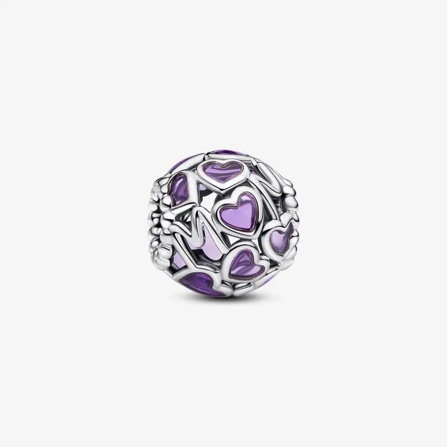 Conta Pandora Mum Hearts Sterling