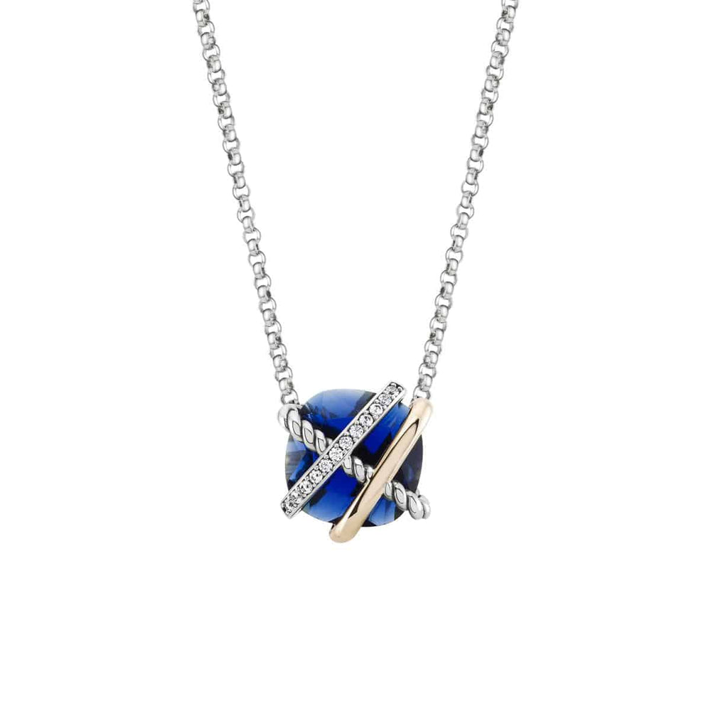 Tashi DEEP BLUE necklace